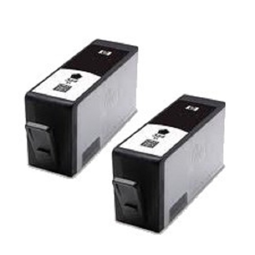 2 Black Fits HP 364XL Ink Cartridge Photosmart 5510 5515 5520 5524 6510 ...