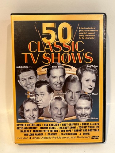 50 Classic TV Shows (4 DVD Set) | eBay