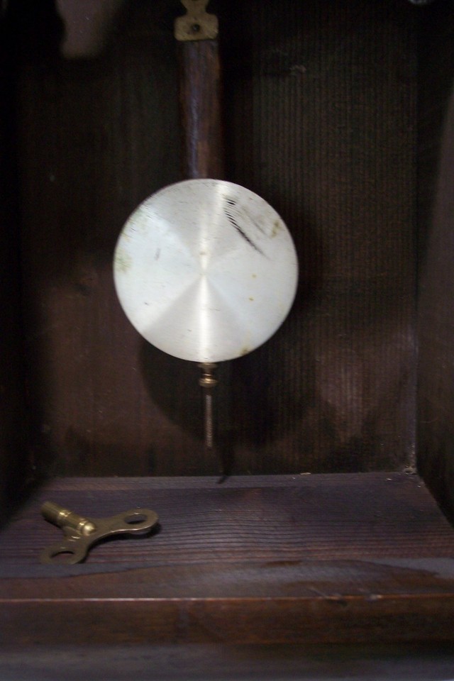 Antique Box Clock NICE | eBay