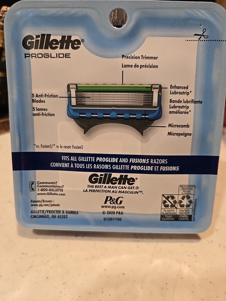 Gillette Proglide 8 Refill Cartridges NIB | eBay