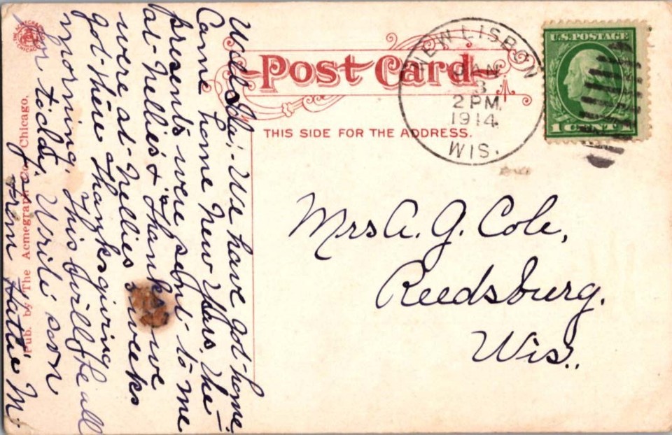 Divided-Back PARK SCENE Fargo North Dakota ND j/17 BB9845 | eBay UK