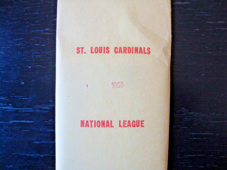 SUPER CLEAN! APBA BASEBALL ORIGINAL & COMPLETE 1968 SEASON PLAYER CARDS ...