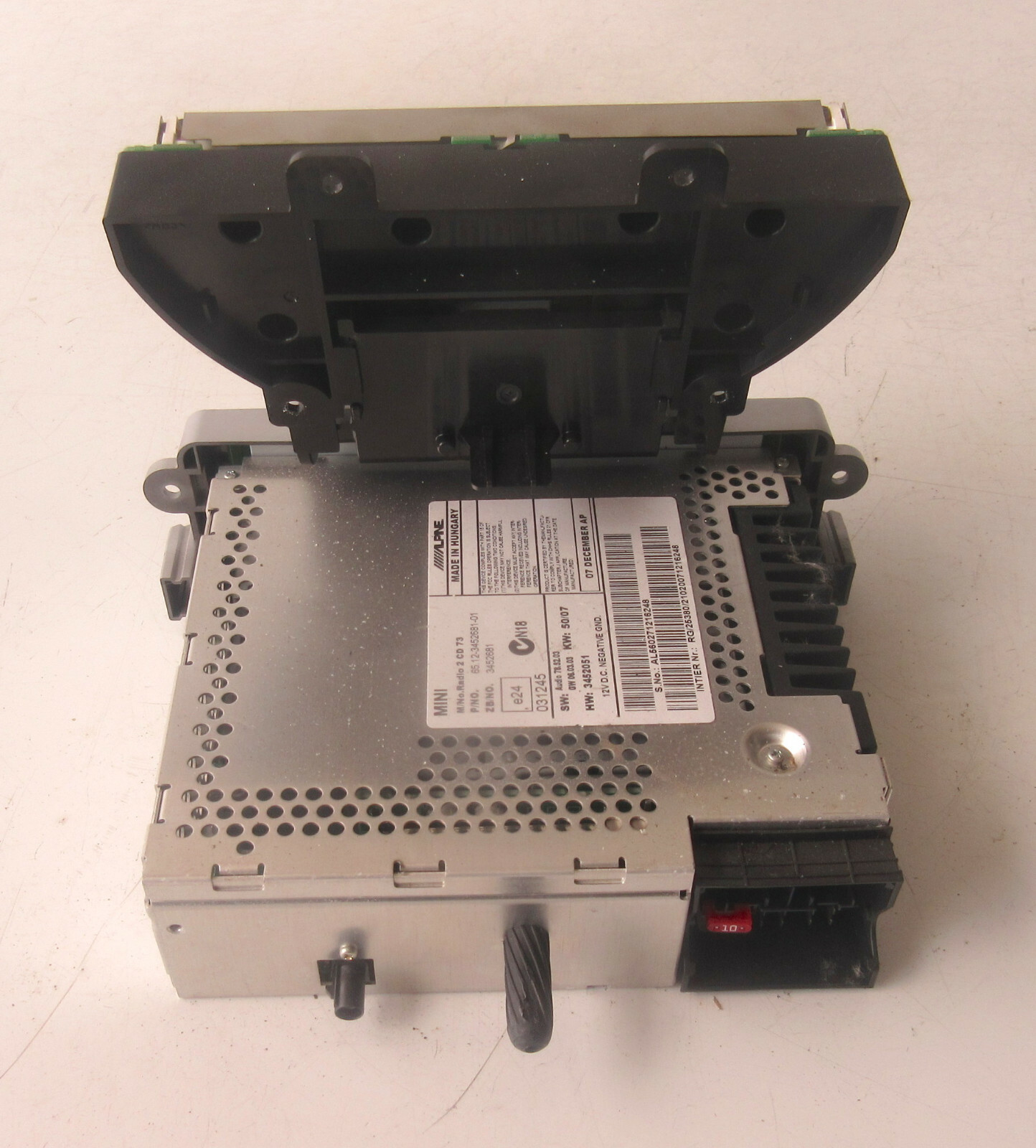 Genuine Used MINI Boost CD & Radio Player Head Unit for R56 R55 R57 ...