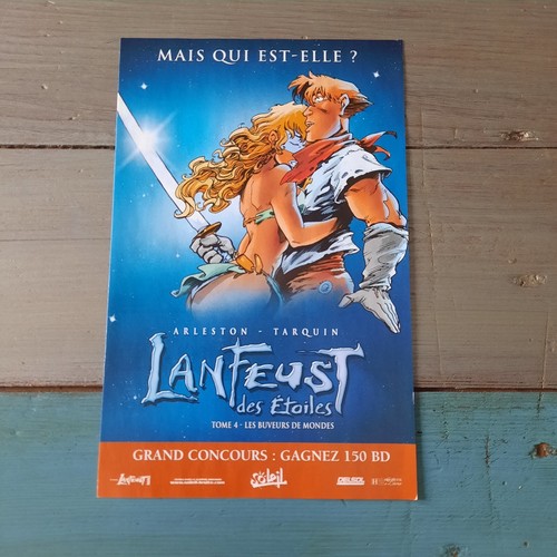 tract Jeu concours vintage BD Lanfeust | eBay