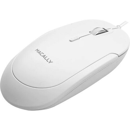 MACALLY PERIPHERALS Usb-C Optical Mouse White Usb-C Optical Mouse White ...