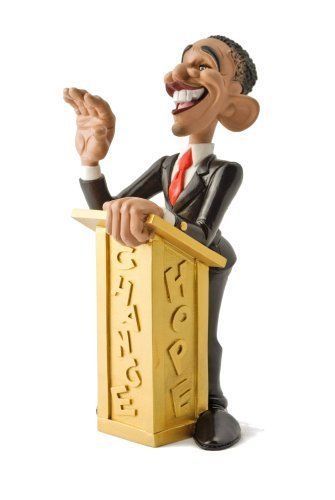 Barack Obama 9" Vinyl Political Novelty Big Ears Doll Figure Limited ...