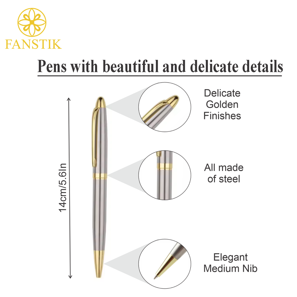Customized Ballpoint Pen, Elegant Engraved Pen. Luxury Metal Pen for ...