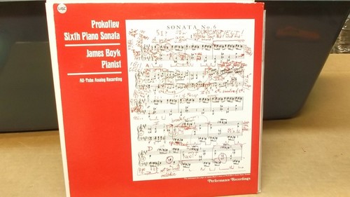 Prokofiev Sixth Piano Sonata, James Boyk Pianist | eBay
