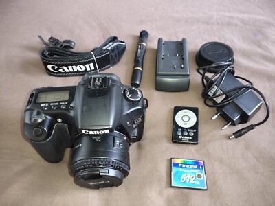 Canon EOS 30D DS126131 8.2MP Digital SRL Camera + EFS 18-55mm Lens | eBay