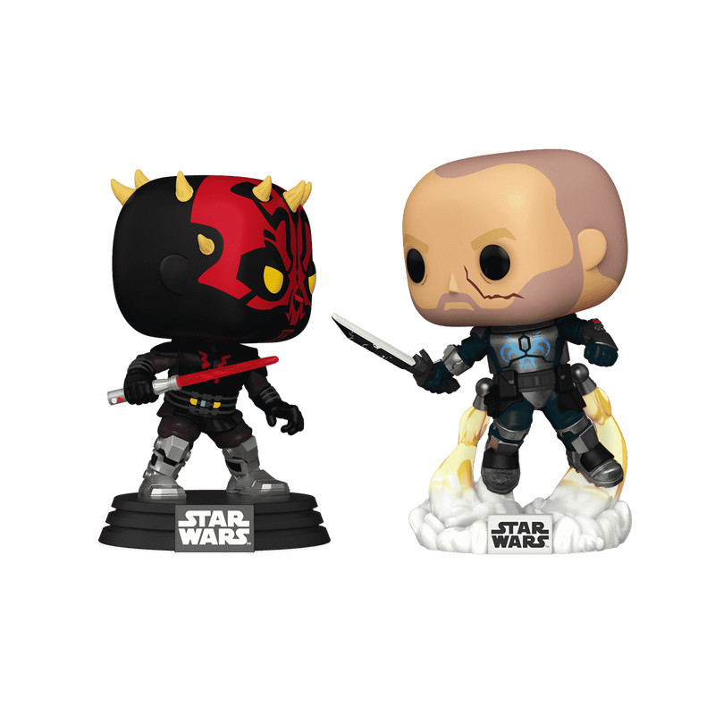 Funko Pop! Darth Maul vs. Pre Vizsla 2-pack - Star Wars (GameStop ...