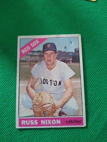 1966 Topps - Russ Nixon : Boston Red Sox - #227 | eBay