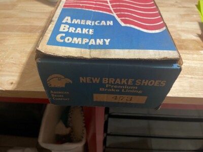 American Brake Company 473 Brake Shoes- Make Offer! | eBay