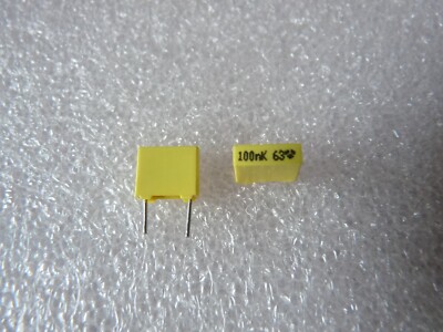 10 condensateurs MKT 100nF 63V 10% AVX TPC | eBay
