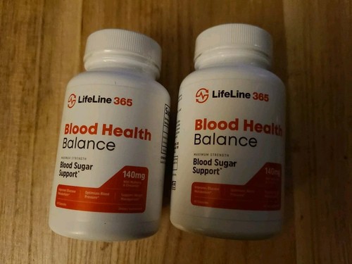 ️2 Lot Lifeline 365 Blood Health Balance 140mg 120 Caps BB 09/2026 | eBay