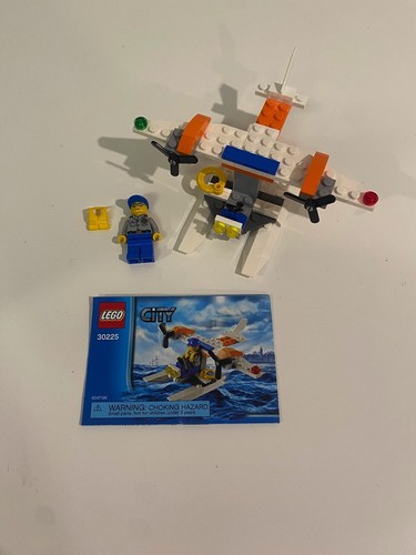 Lego 30225 Town City Coast Guard Seaplane Poly bag Complete with ...