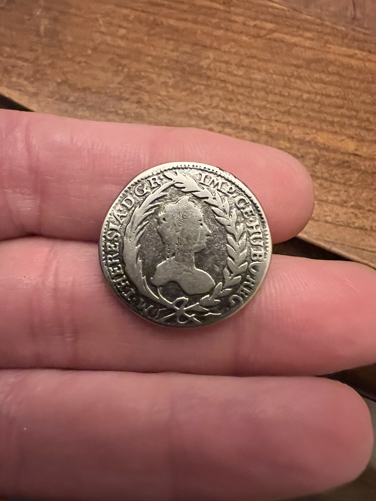 Lot of 7 1780 Coin Maria Theresa Thaler M·THERESIA·D·G· R·IMP·HU·BO·REG ...