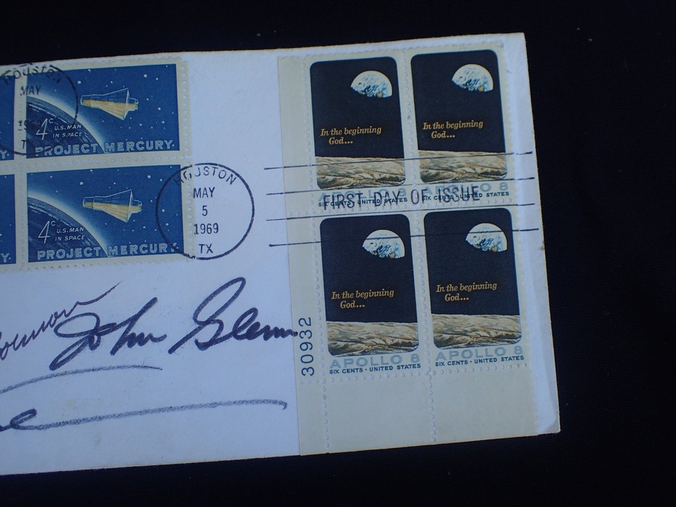 RARE John Glenn, F. Borman William Anders Astronaut Signed Autographed ...