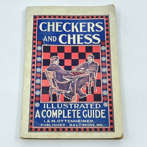 1916 A Complete Guide to the Games of Checkers and Chess LA ROUX, Maxim ...