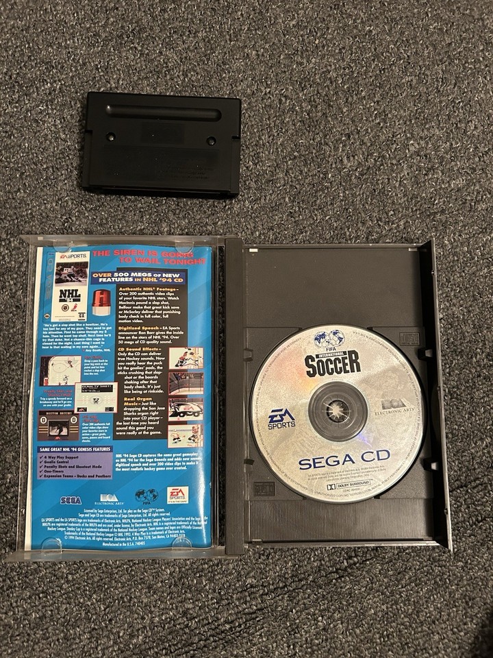 Sega Genesis CD Console Game And Controller Lot | eBay