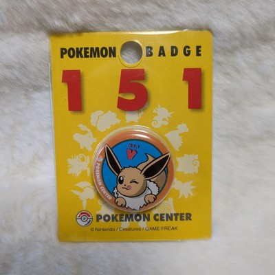 Pokemon Badge 151 Pokemon Center 133 Pokemon Eevee Nintendo | eBay UK