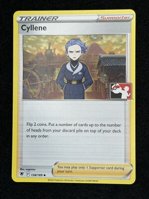 Cyllene Play! Pokemon Prize Pack Series 3 Non-Holo Stamped Promo 138/ ...