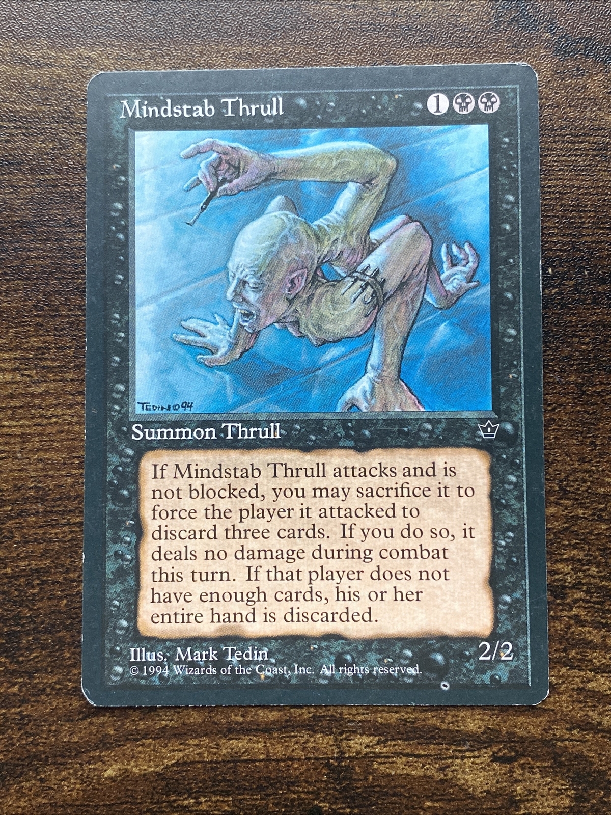 Mindstab Thrull Fallen Empires MTG Magic The Gathering D8956* | eBay