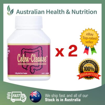 2 x DENMAR INTERNATIONAL COLON CLEANSE 125GM + FREE SAME DAY POST | eBay