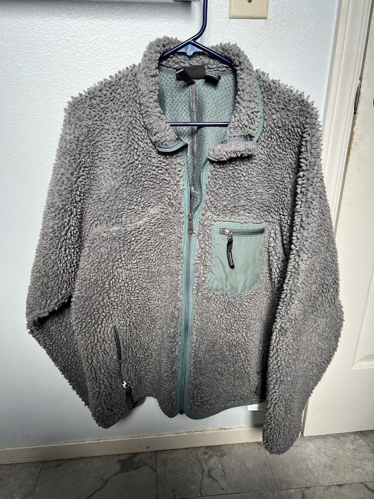 Vintage Patagonia Jacket Retro X Deep Pile Sherpa Fle… - Gem