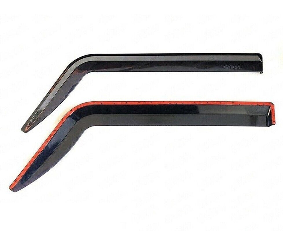 FOR SUZUKI SAMURAI DOOR VISOR WEATHER SHIELD WIND DEFLECTOR UNBREAKABLE ...