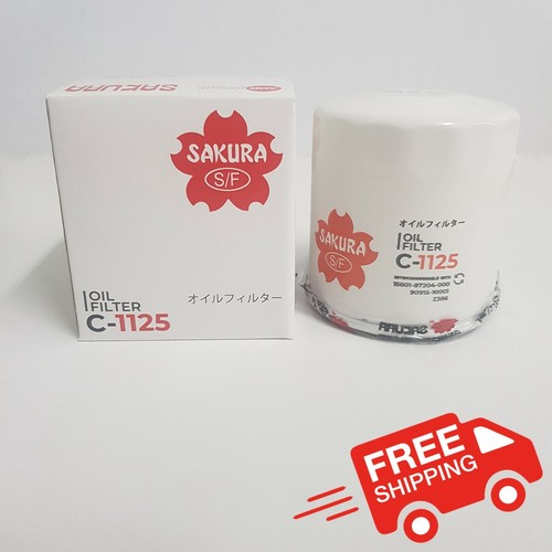 Sakura C-1125 Oil Filter - Equivalent of Ryco Z386 | eBay Australia
