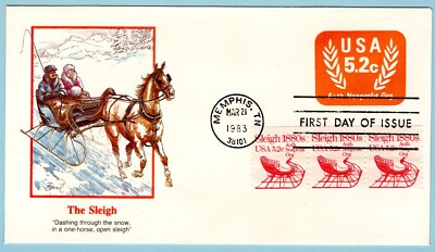 US Sc #U604 FDC 5.2¢ Non-Profit Fleetwood 1983 HORSES | eBay
