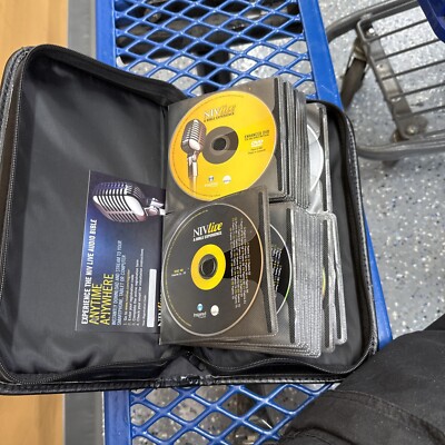 NIV Live: A Bible Experience-Complete Audio Bible-79 CD/1 DVD-black ...