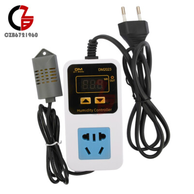 Digital Humidity Controller Intelligent Humidity Control Socket AC110 ...