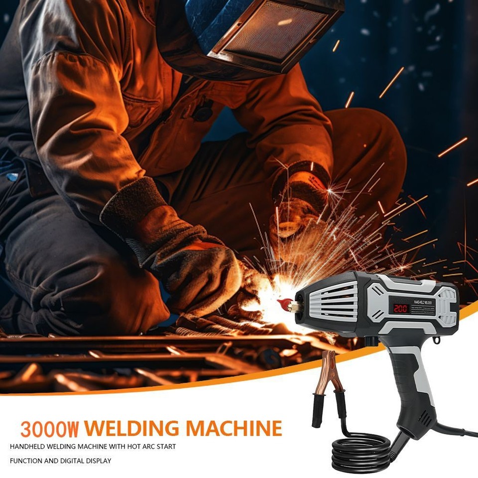 3000W Portable Electric Welding Machine 220V ARC Welder Gun with ...
