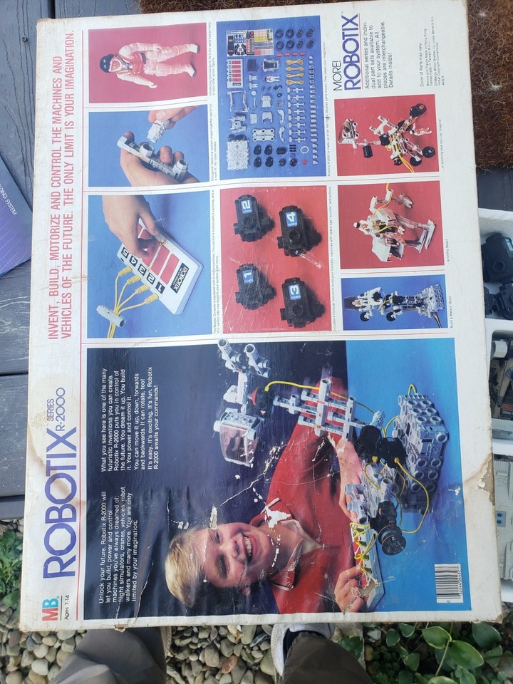 Vintage 1985 Robotix Series R-2000 - Robotics - Milton Bradley | eBay