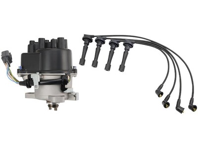 62NG69V Ignition Distributor and Spark Plug Wire Set Fits 1999-2001 ...