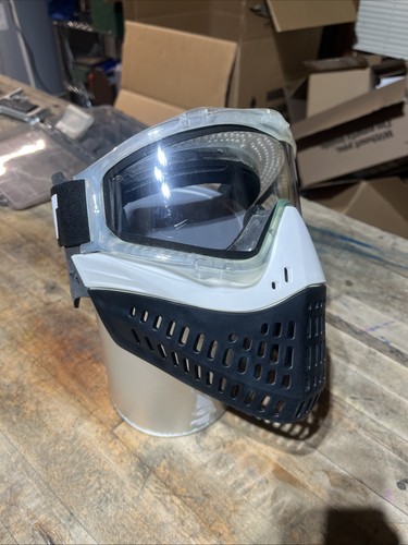 JT Proflex Empire Eflex Paintball Mask Clear Frames, White Bottoms ...