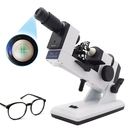 Optical Lensmeter Focimeter Manual Lens Meter Optometry with Range 0-± ...