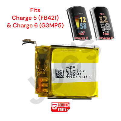OEM Original Fitbit Charge 5 FB421 6 G3MP5 Battery 65mAh Replacement ...
