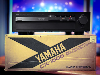 Yamaha CX-1000 🌈RaRe🌈 Collector's Open Box Vintage Stereo Pre-Amplifier ...