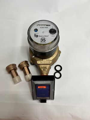 Badger 3/4x3/4 M35 Meter With Pulse Register And Remote+ Couplings ...