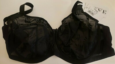 Panache Tango II Balconnet Bra (3251), UK Cup Size 32JJ / Black | eBay