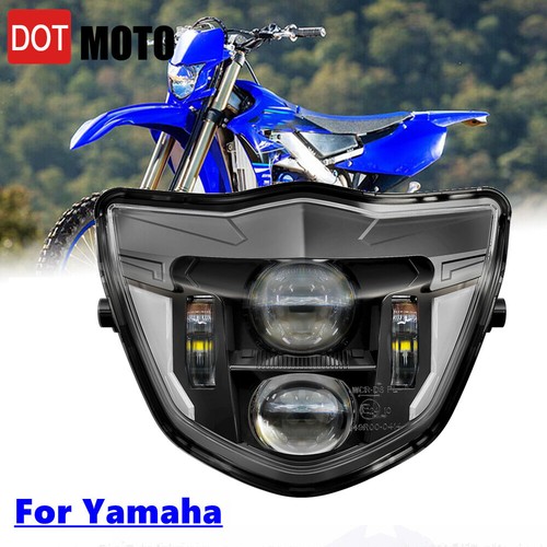 For Yamaha WR450F WR250F 2013-2023 LED Headlight Assembly High Low Plug ...
