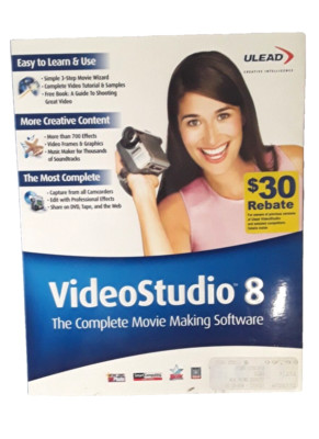 Ulead VideoStudio 8 New Windows Movie Making Software Manual ...