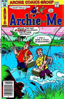 Archie and Me #130 FN; Archie | October 1981 Fishing Cover - we combine ...