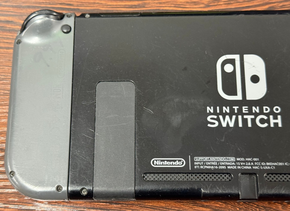 Nintendo Switch Handheld Console Gray Joy-Cons - V1 Unpatched - Good ...