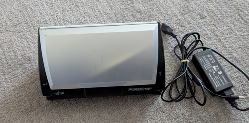 FUJITSU SCANSNAP COLOR IMAGE SCANNER S500 UNIT FOR PARTS ONLY | eBay