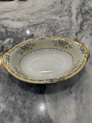 James Japanese Meito China Hand Painted Diana Pattern Serving Bowl Beautiful | eBay