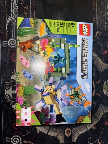 LEGO Minecraft The Guardian Battle Set 21180 Underwater Adventure ...