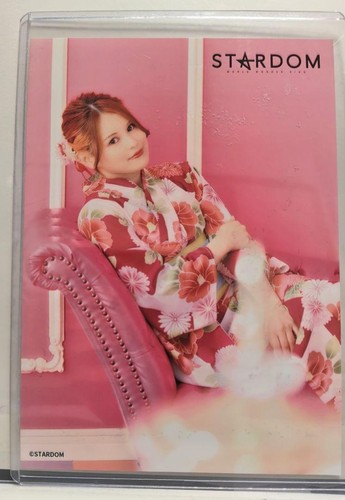 Stardom Waka Tsukiyama 2L Yukata Photo Card Women’s Pro Wrestling Ready ...